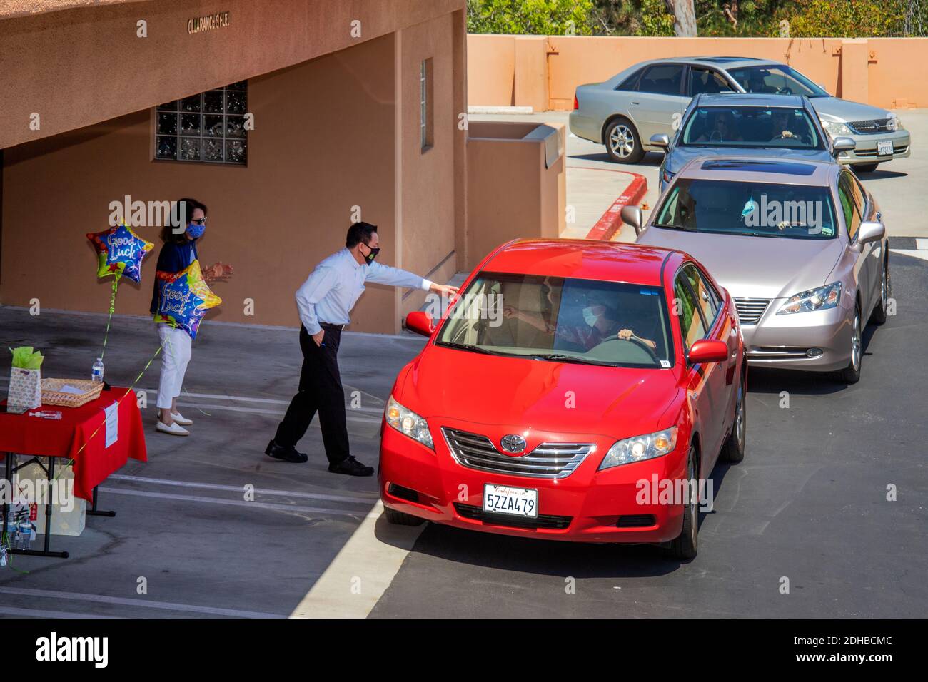 Priest catholic church goodbye hi-res stock photography and images - Alamy