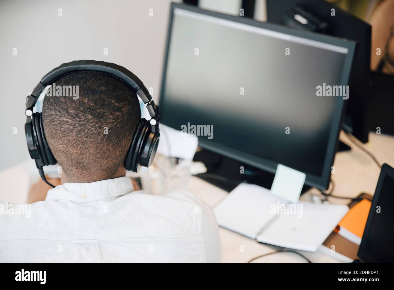 Male programmer coding on computer hi-res stock photography and images - Alamy