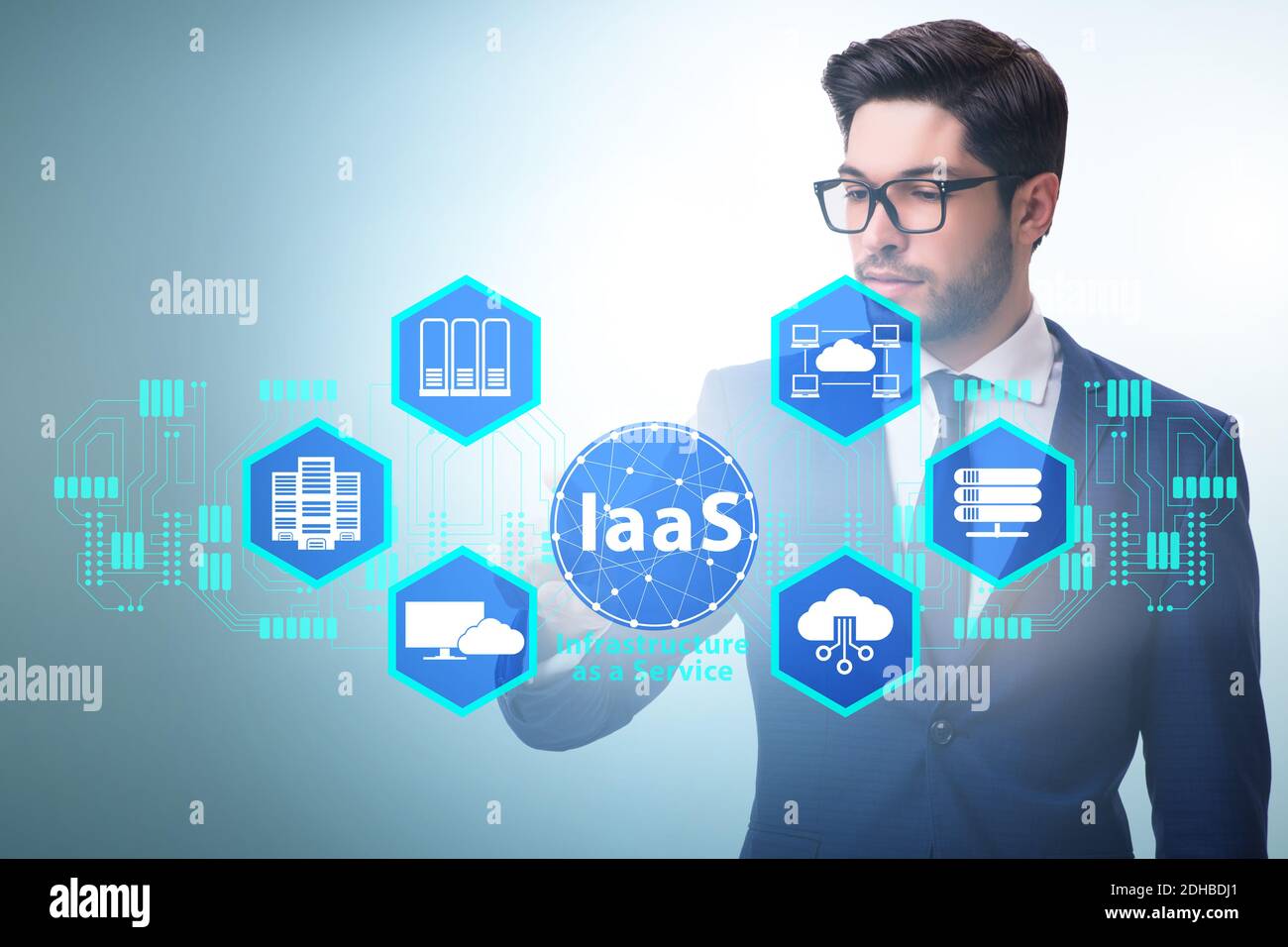 Iaas solution infrastructure hi-res stock photography and images - Alamy