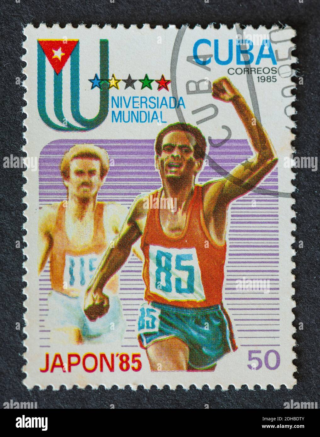 Cuba stamp hi-res stock photography and images - Alamy