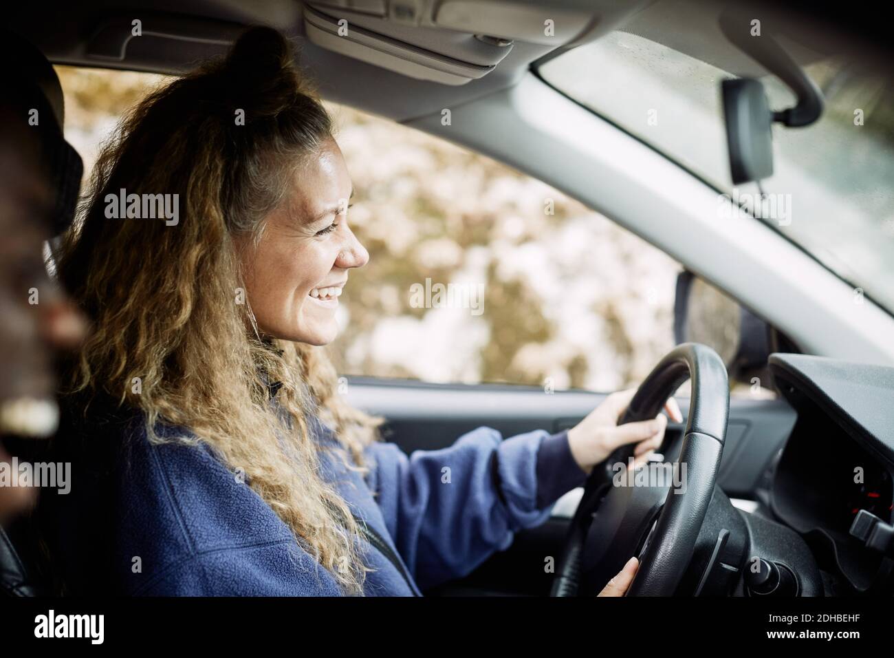 Happy person driving hi-res stock photography and images - Alamy