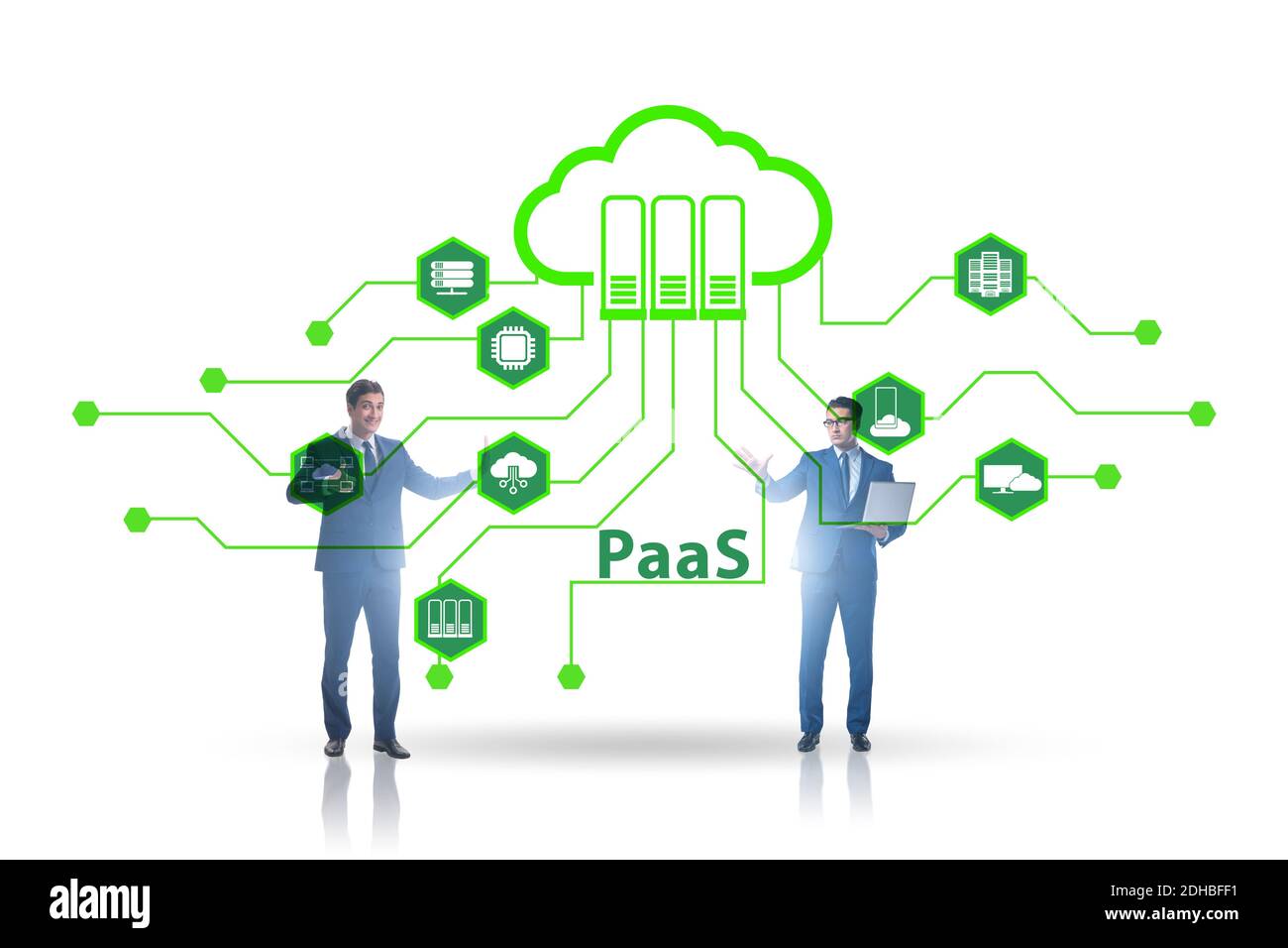 Software as a service saas Cut Out Stock Images & Pictures - Alamy