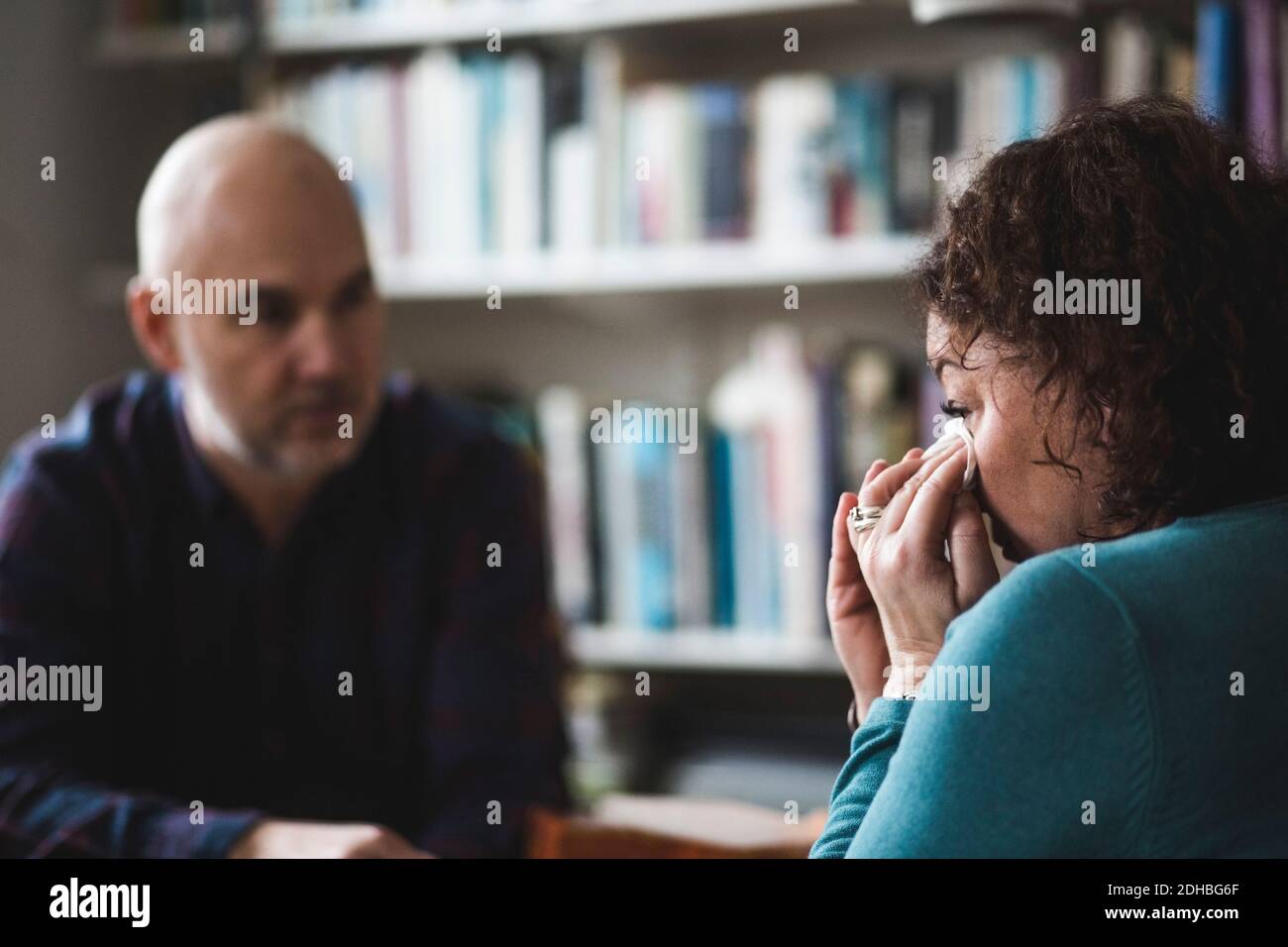Crying at home hi-res stock photography and images - Alamy