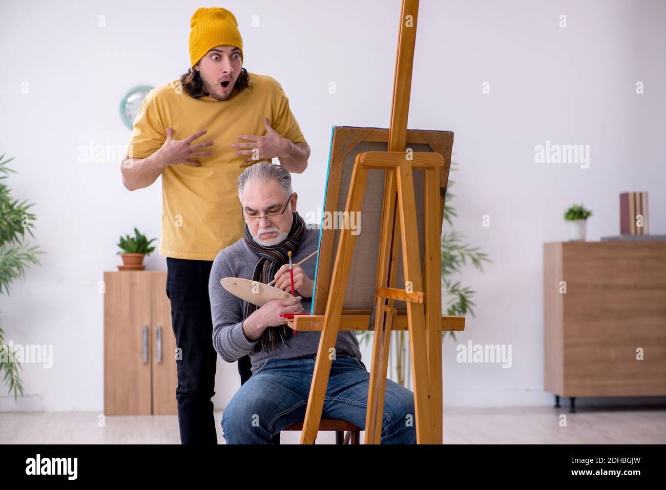 Painter training course hi-res stock photography and images - Alamy