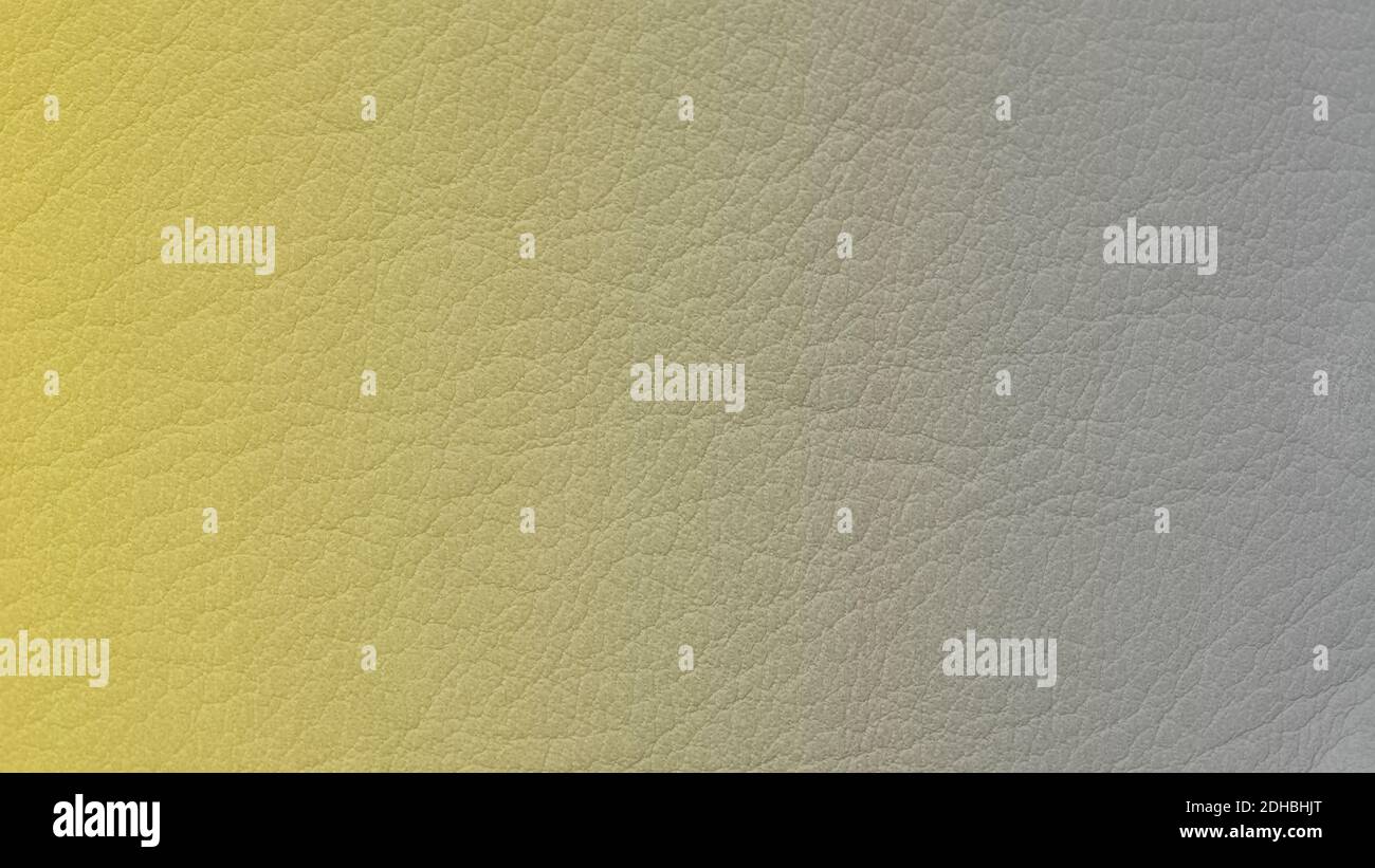Pastel gradient on Texture of genuine leather, trendy yellow and grey ...