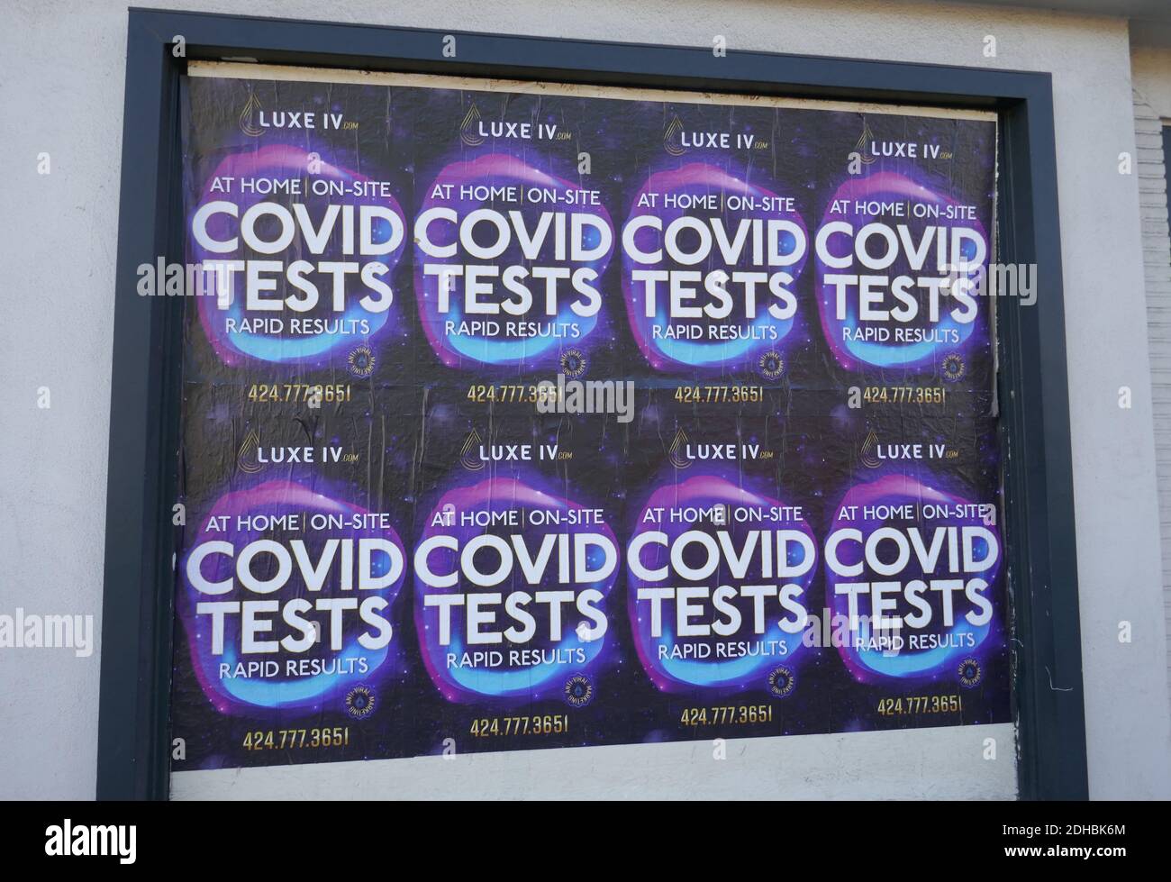 West Hollywood, California, USA 3rd December 2020 A general view of ...