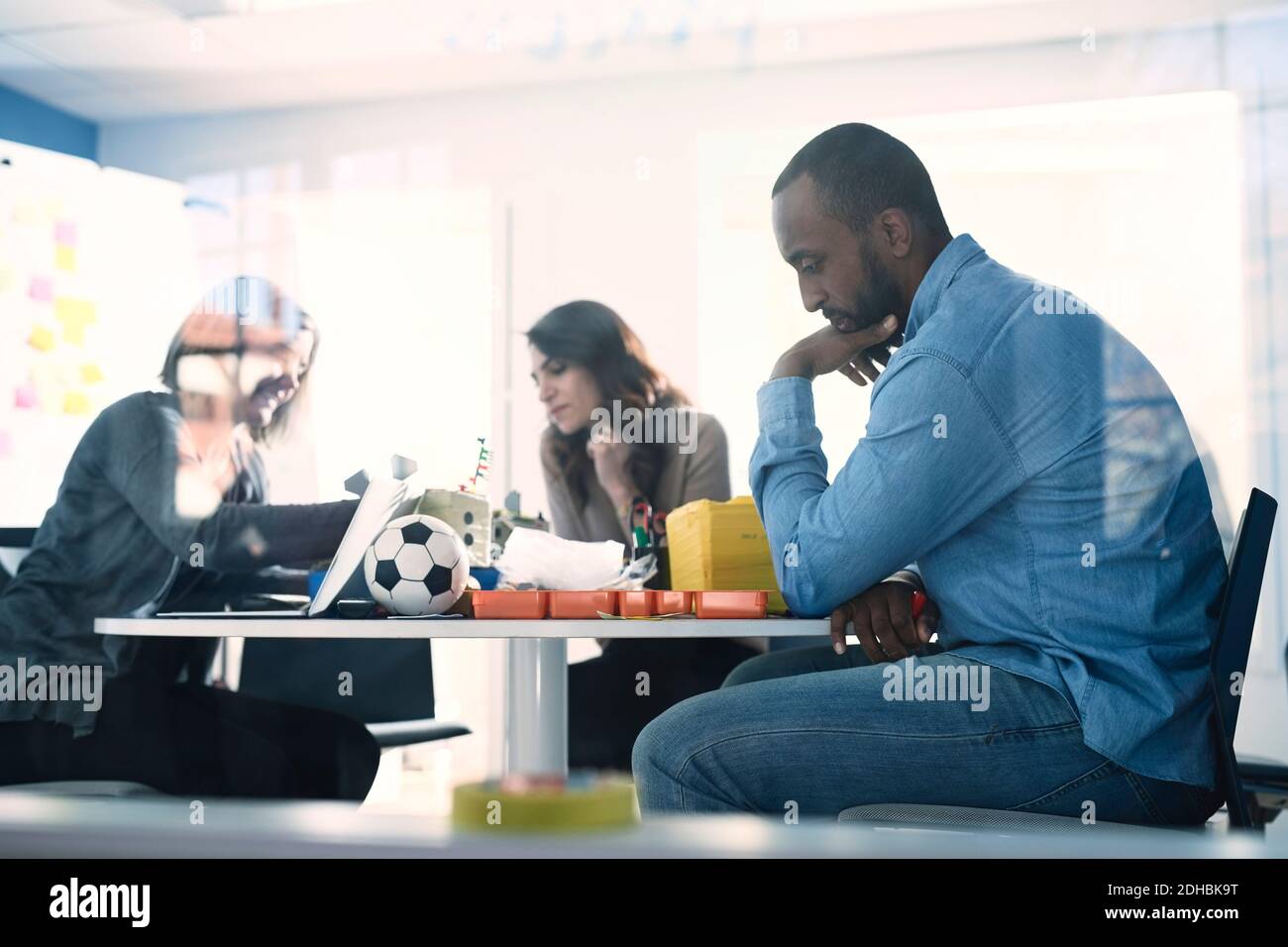 Engineer african american male office hi-res stock photography and ...