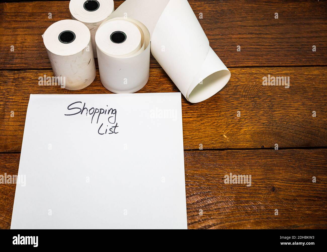 Bank check tape hi-res stock photography and images - Alamy