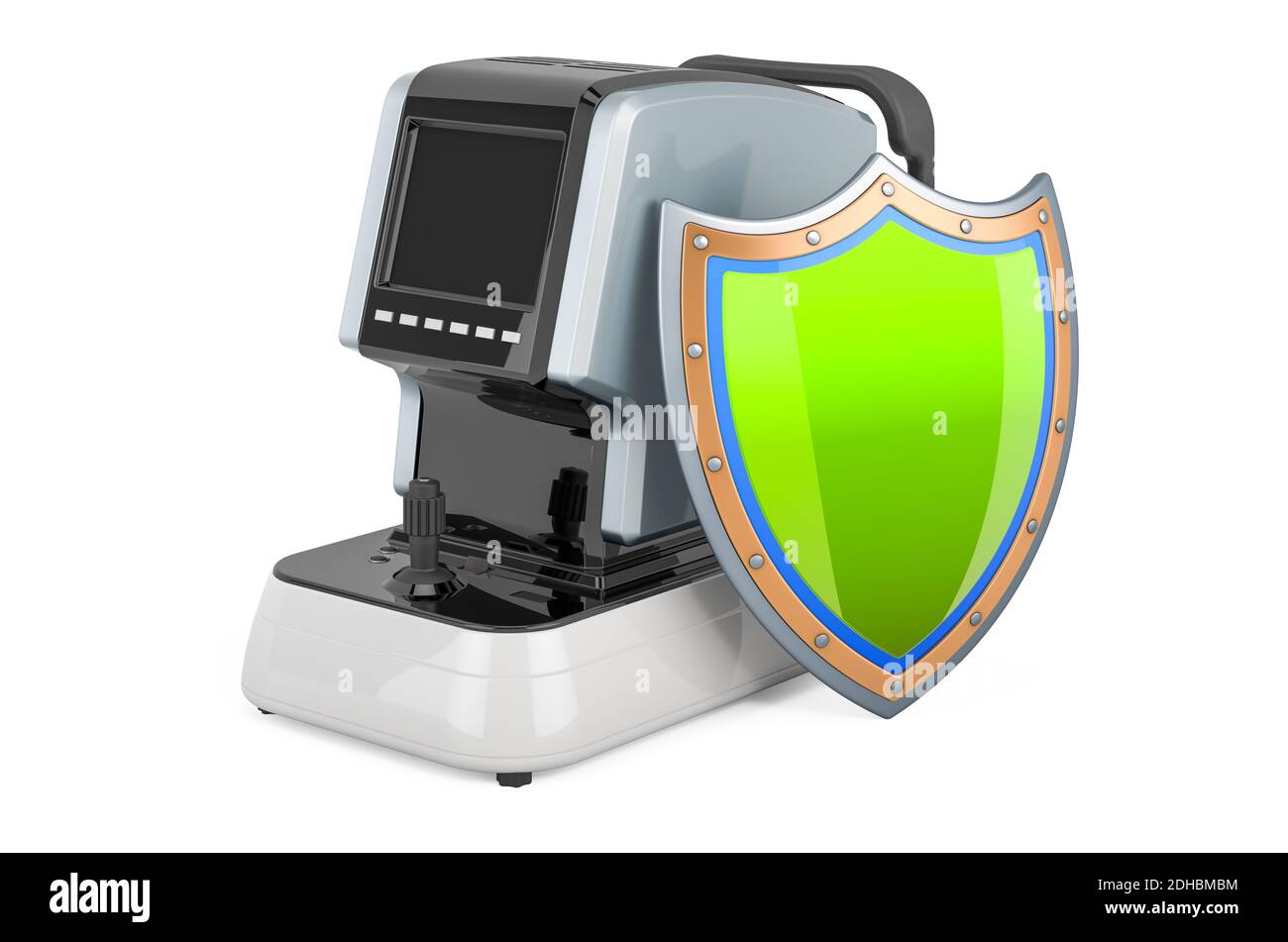 Auto refractometer Cut Out Stock Images & Pictures - Alamy