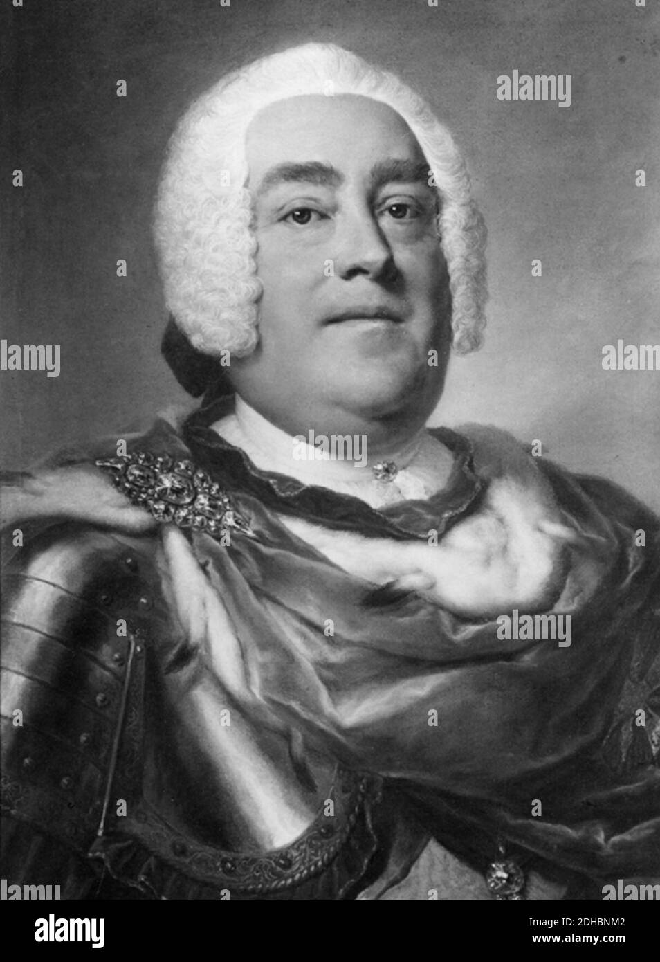 Kurfürst Friedrich August II. von Sachsen (Porträt Stock Photo - Alamy
