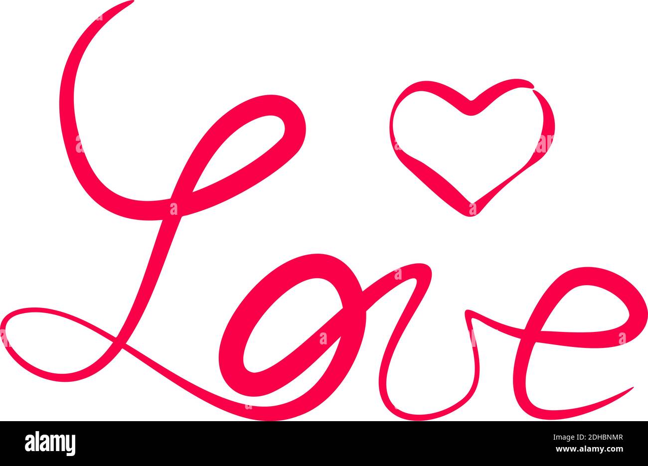 Heart lettering hi-res stock photography and images - Alamy