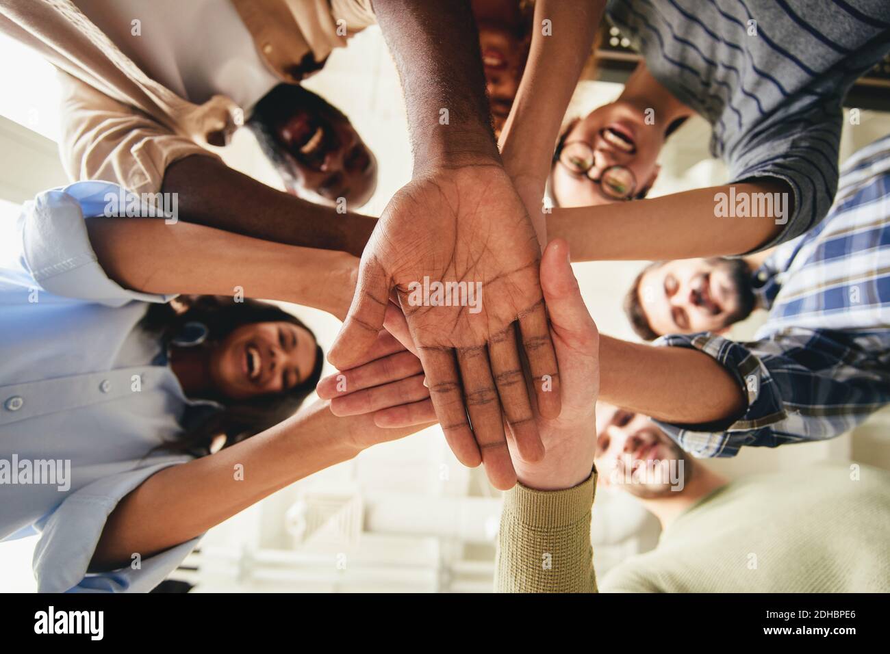 United people of different nationalities as one community Stock Photo ...
