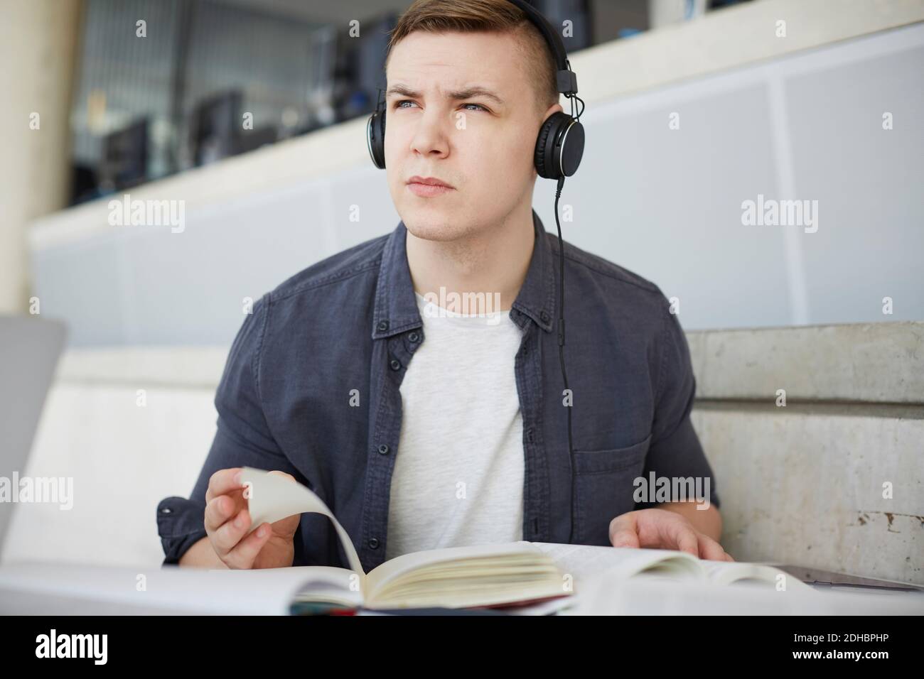 Student turning in homework hi-res stock photography and images - Alamy