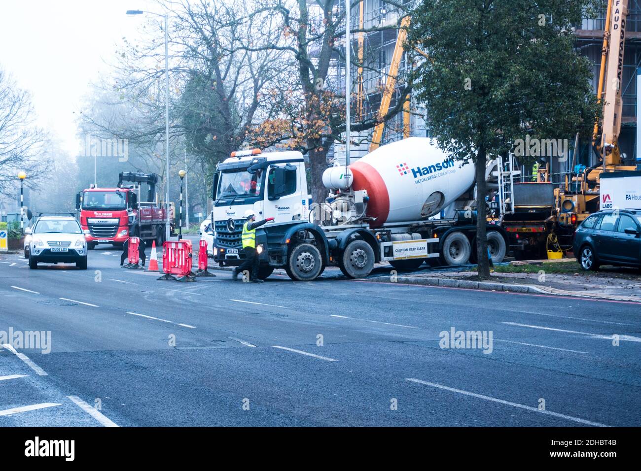 Delivering concrete hi-res stock photography and images - Alamy