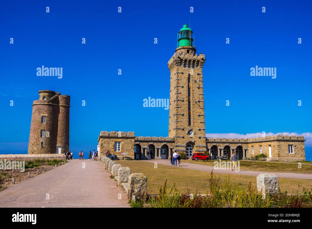 Frehel, Brittany, France - 25 August 2019: Phare Du Cap Frehel - Cape ...