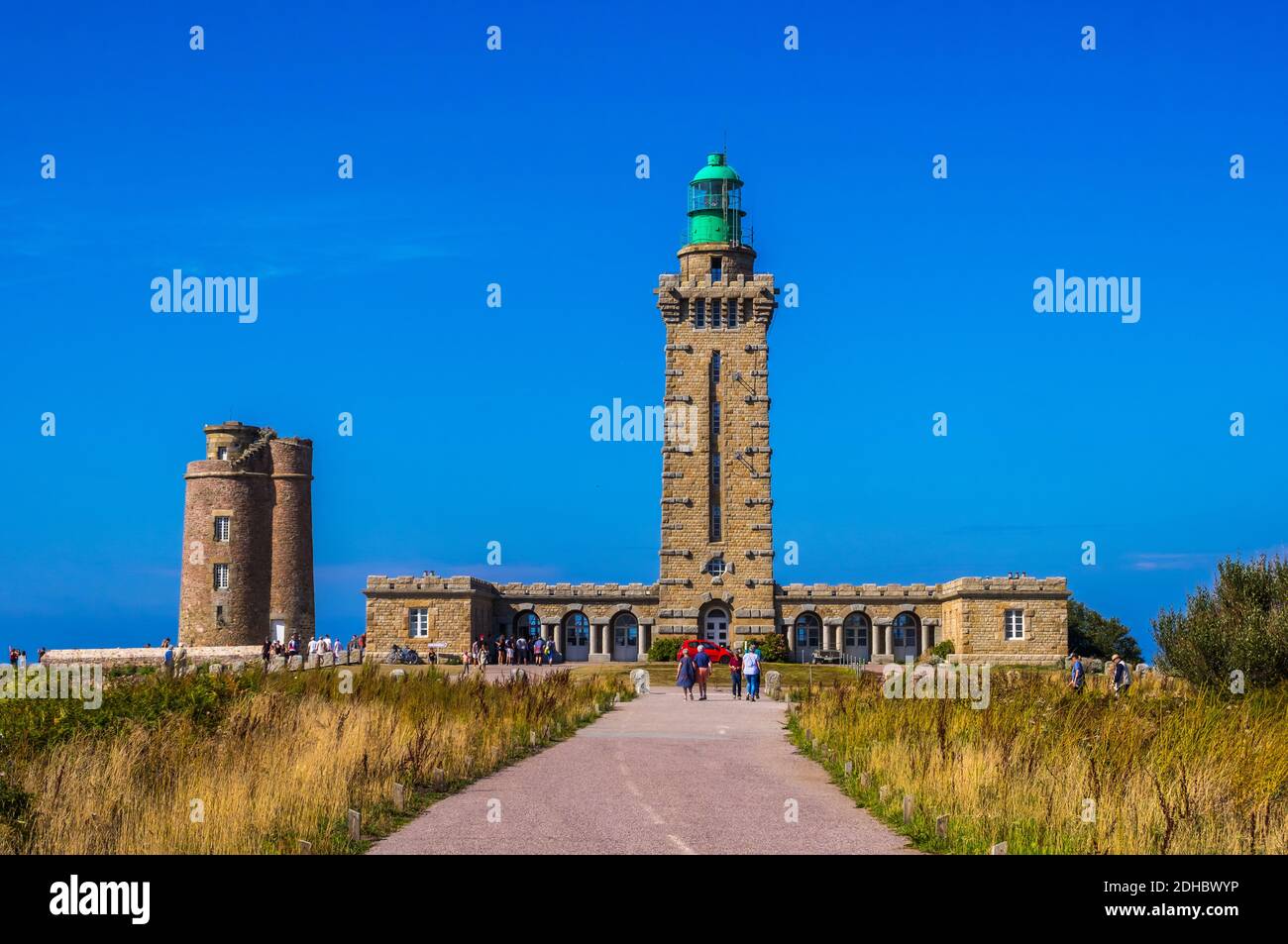 Frehel, Brittany, France - 25 August 2019: Phare Du Cap Frehel - Cape ...