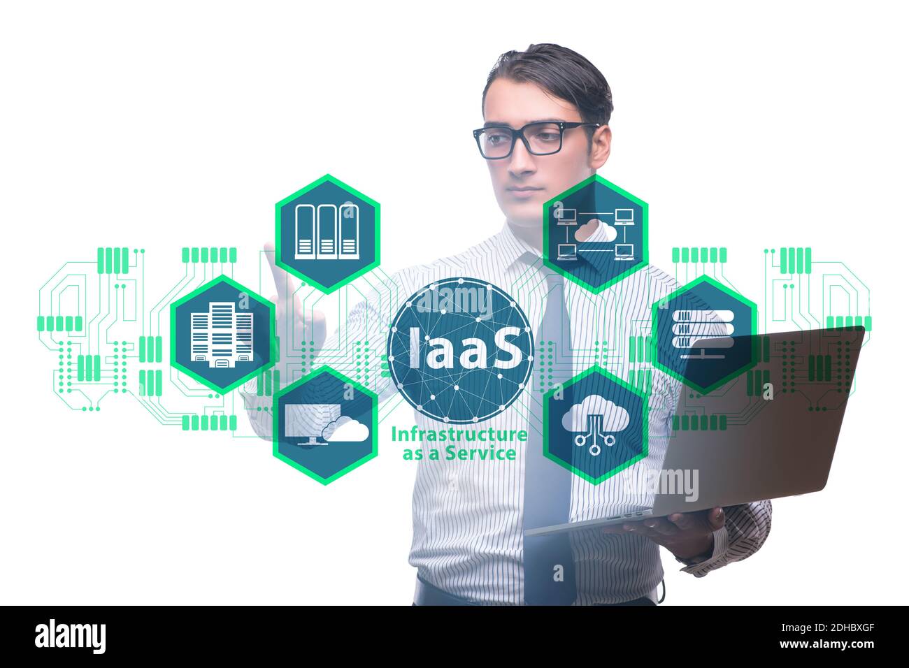 Iaas solution infrastructure hi-res stock photography and images - Alamy