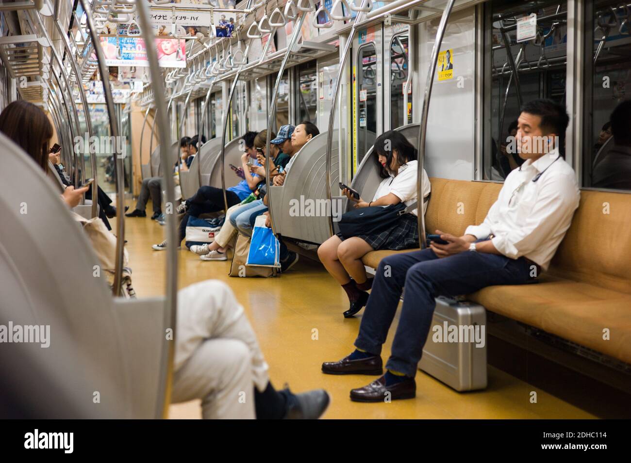 people in metro train station Stock Photo - Alamy