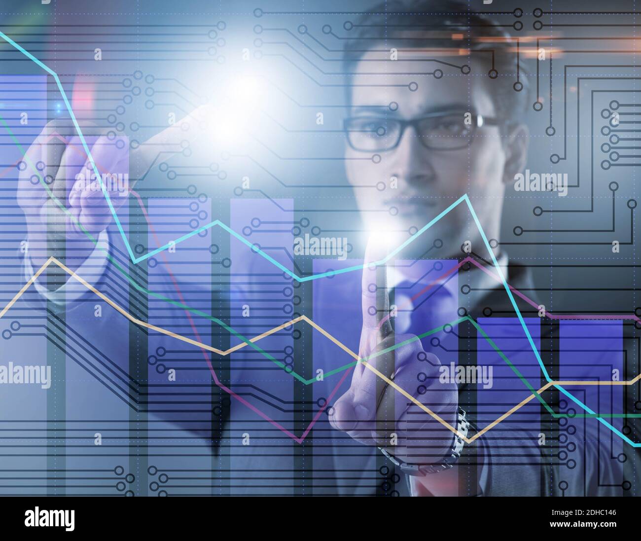 Profit increase visualization hi-res stock photography and images - Alamy