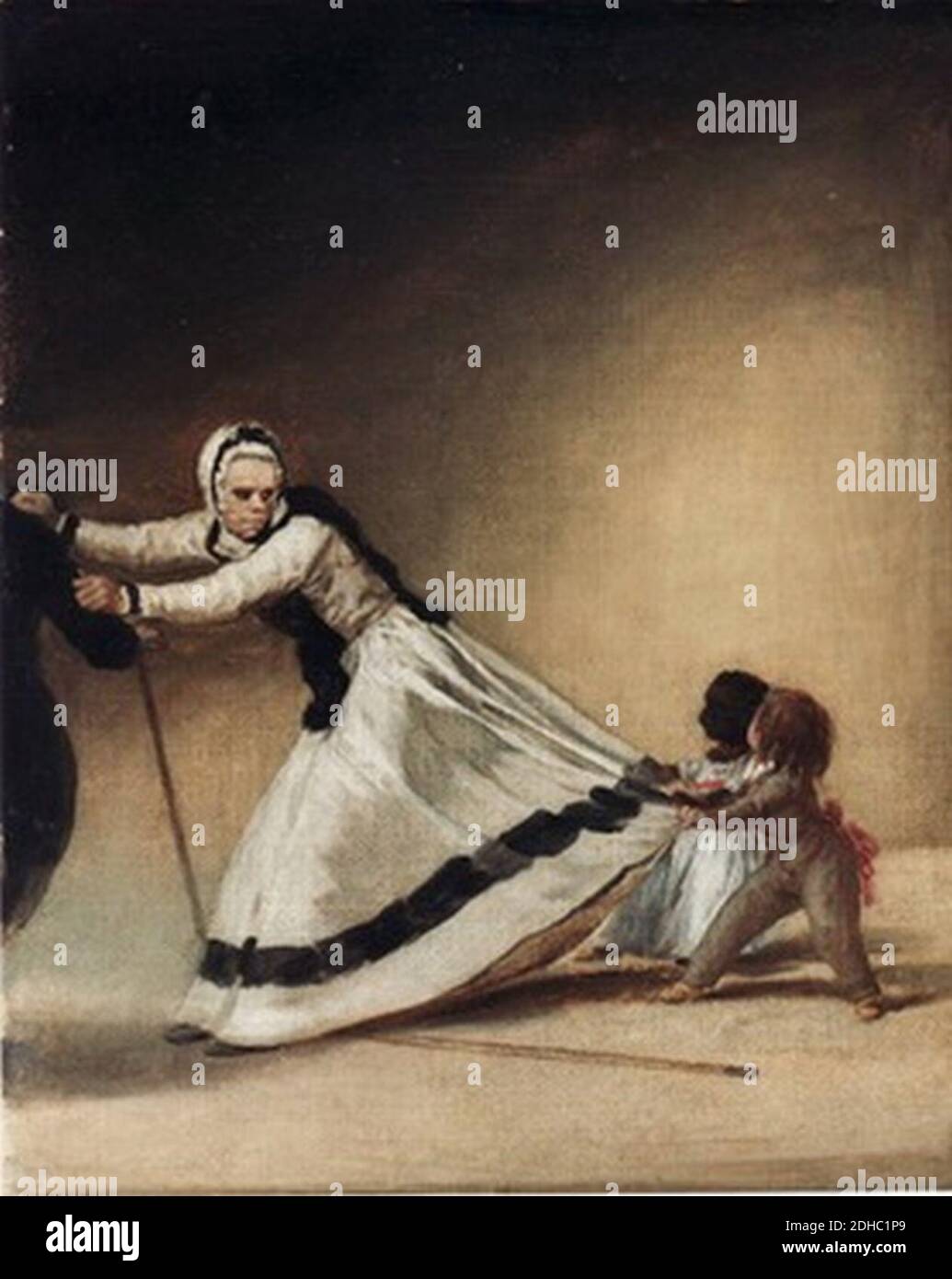 La Beata with children Francisco de Goya Stock Photo - Alamy