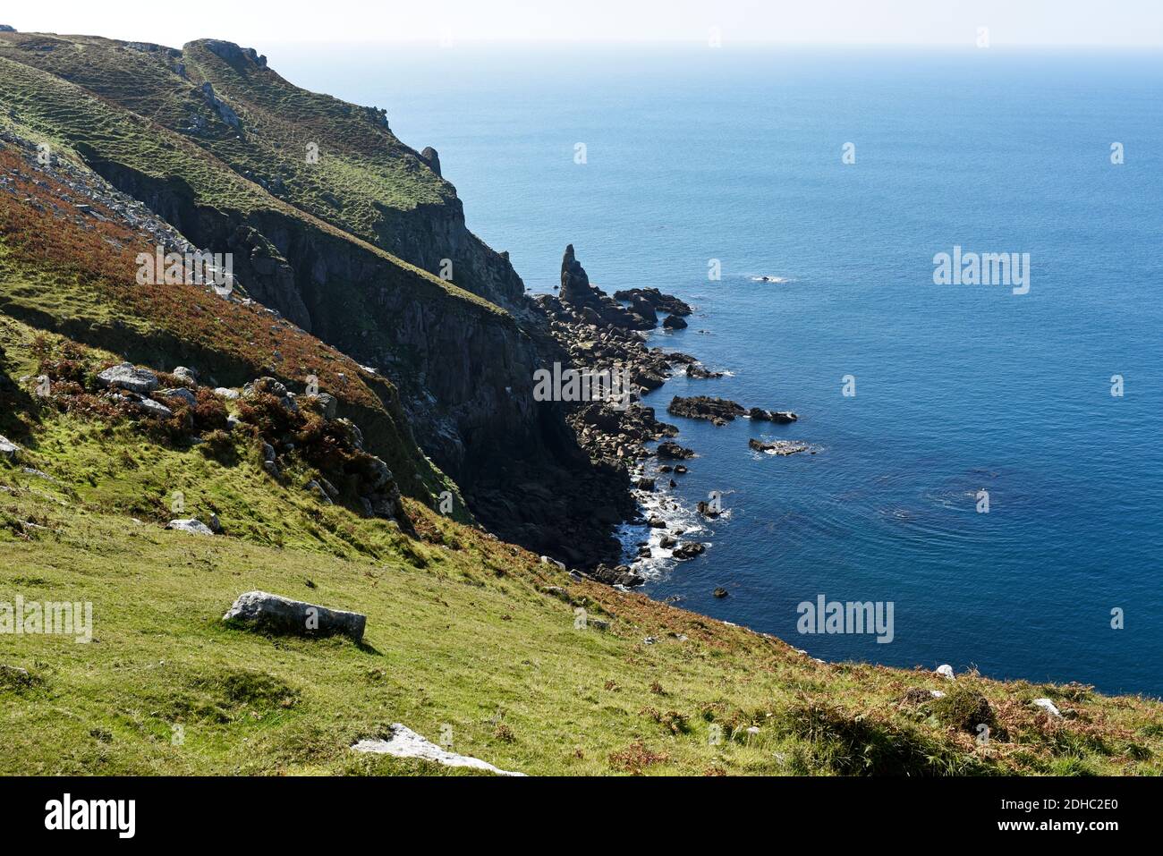 Lundy Island, North Devon, England Stock Photo - Alamy