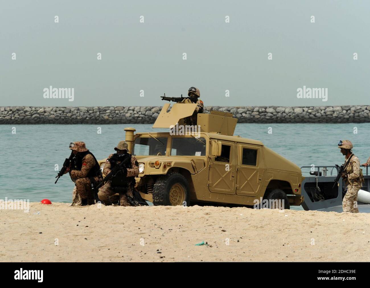 Kuwaiti Naval Force military forces Stock Photo - Alamy