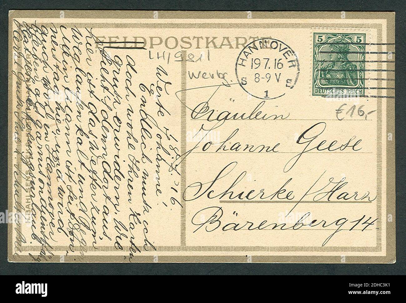 Künstlerpostkarte Walter Georgi 1915 Feldpost Pioniere beim Brückenbau ...
