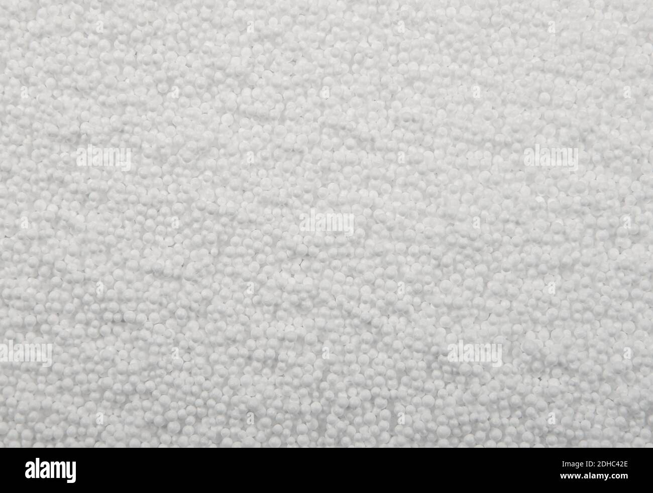 Close up background texture of white expanded polystyrene balls Stock ...
