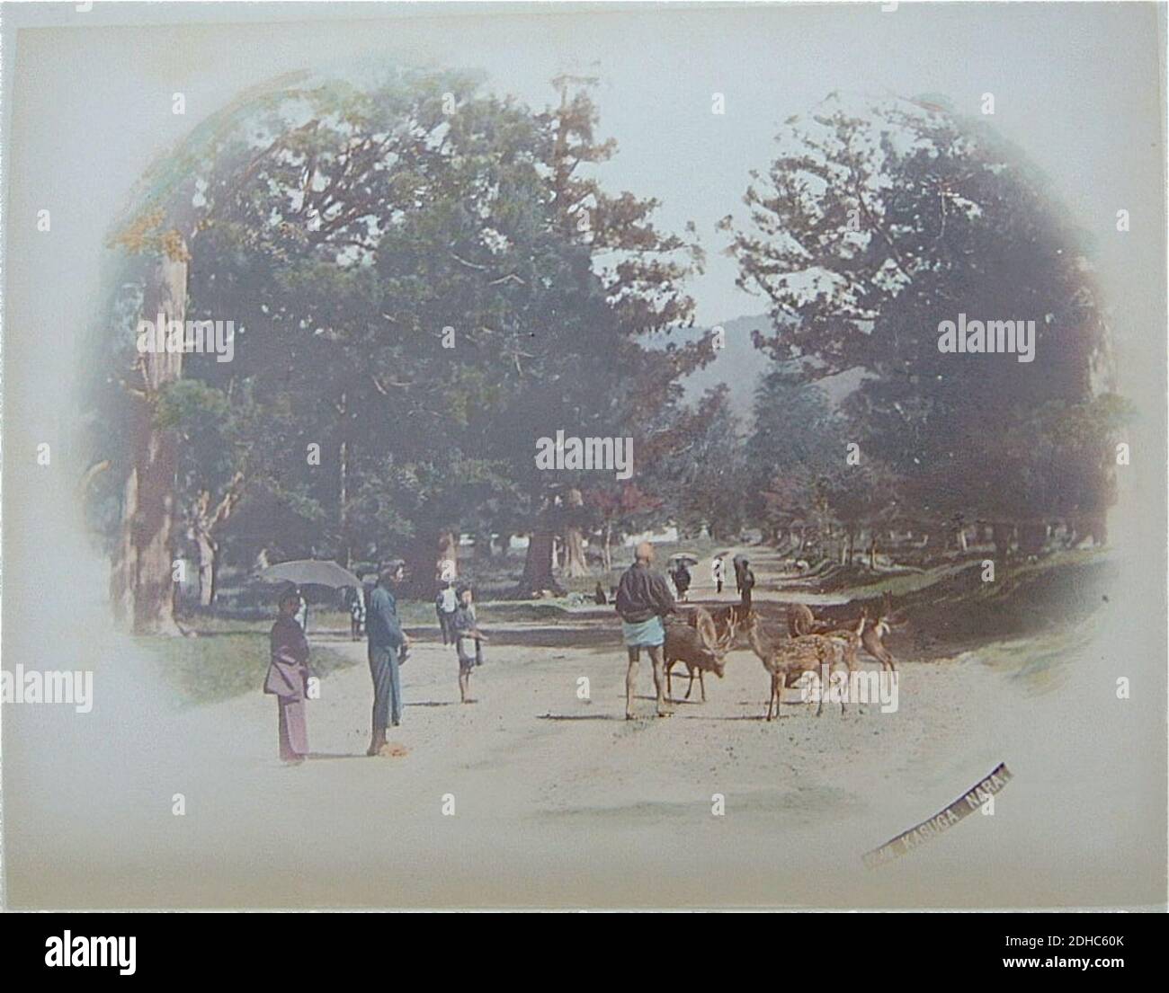 Kusakabe Kimbei 1248 Kasuga Nara Stock Photo - Alamy