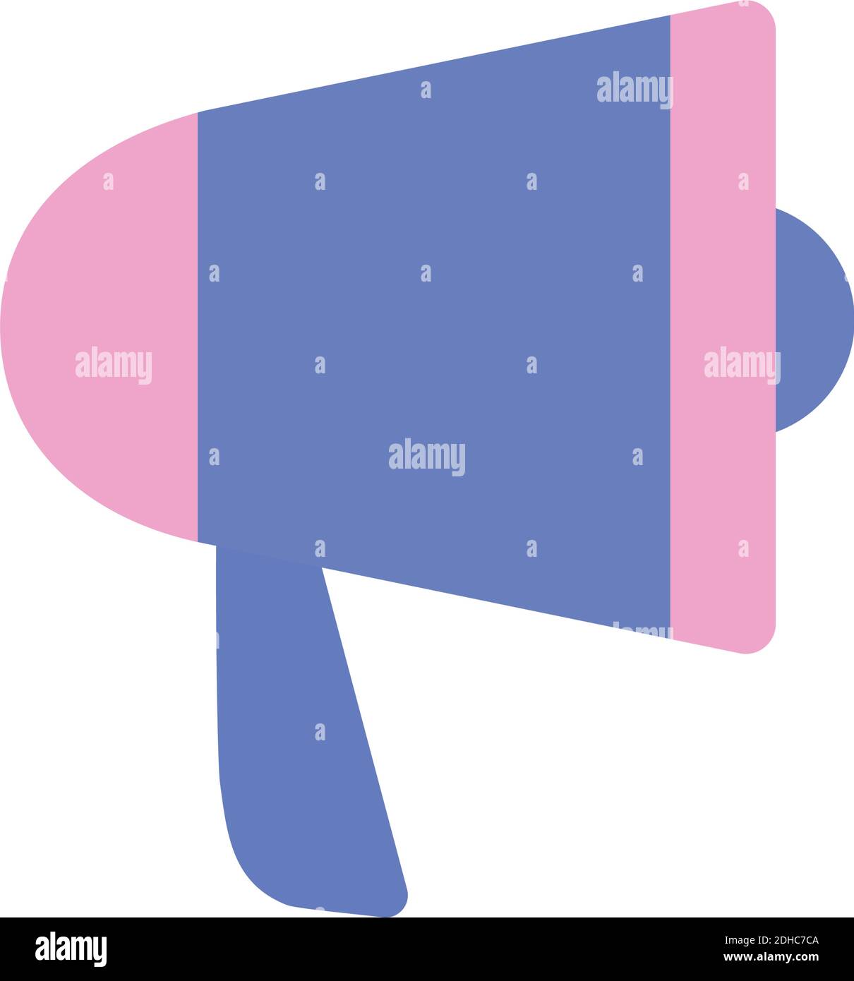megaphone with pink and purple color Stock Vector Image & Art - Alamy