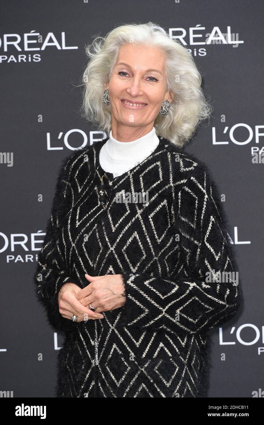 Catherine Loewe attends 'Le Defile L'Oreal Paris show' as part of the ...