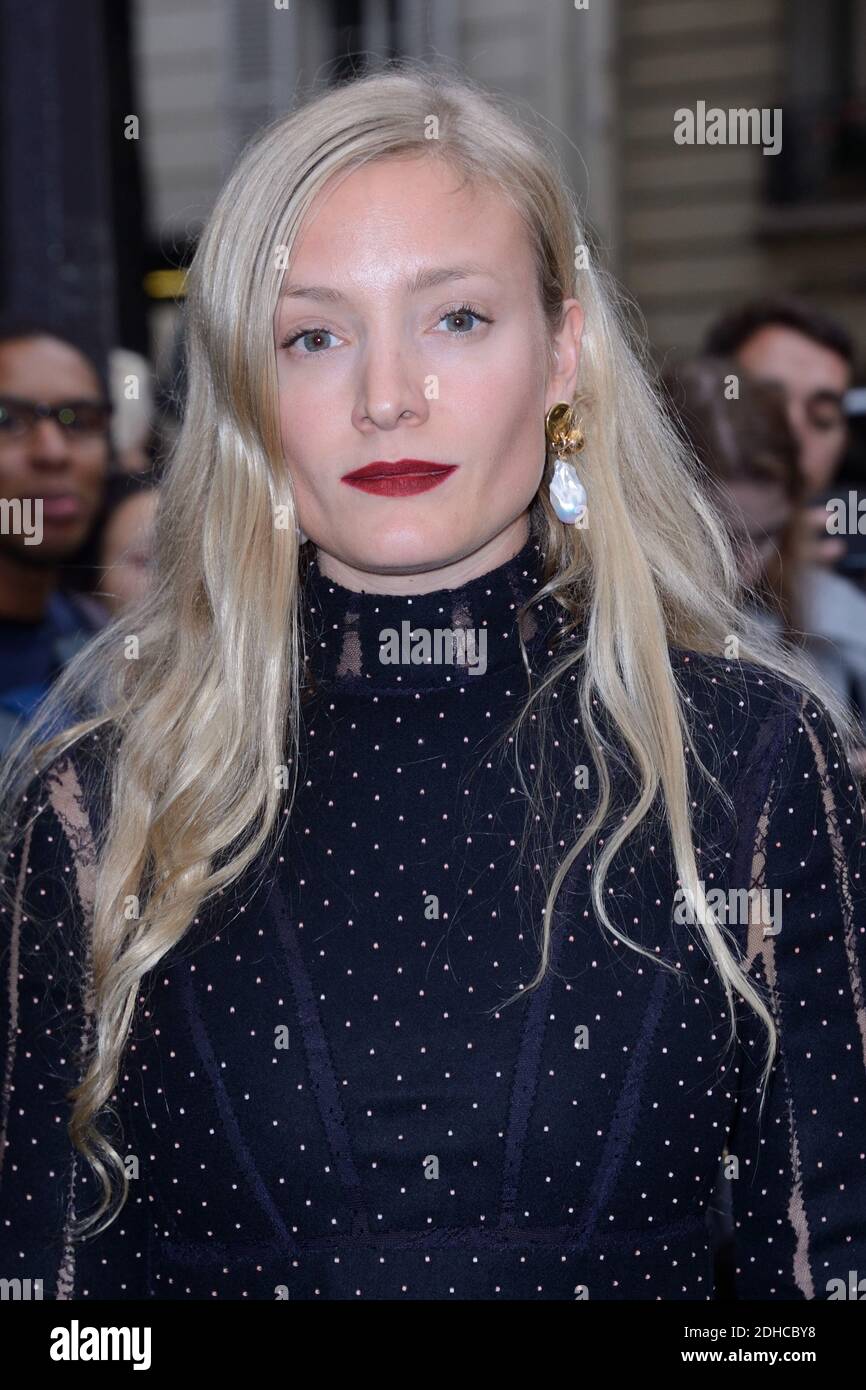 Kate Foley attending the Valentino Fashion Show as part of Paris ...