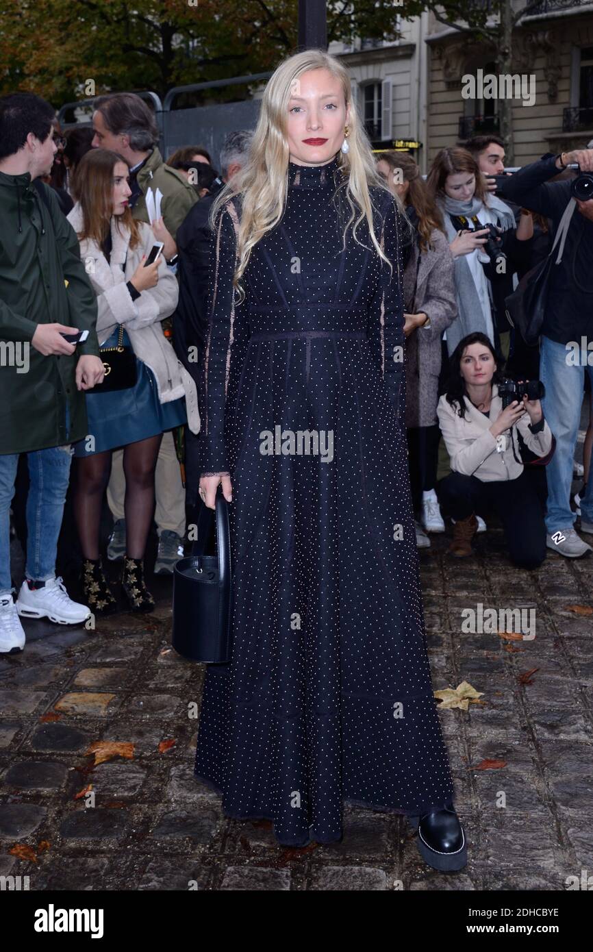 Kate Foley attending the Valentino Fashion Show as part of Paris ...