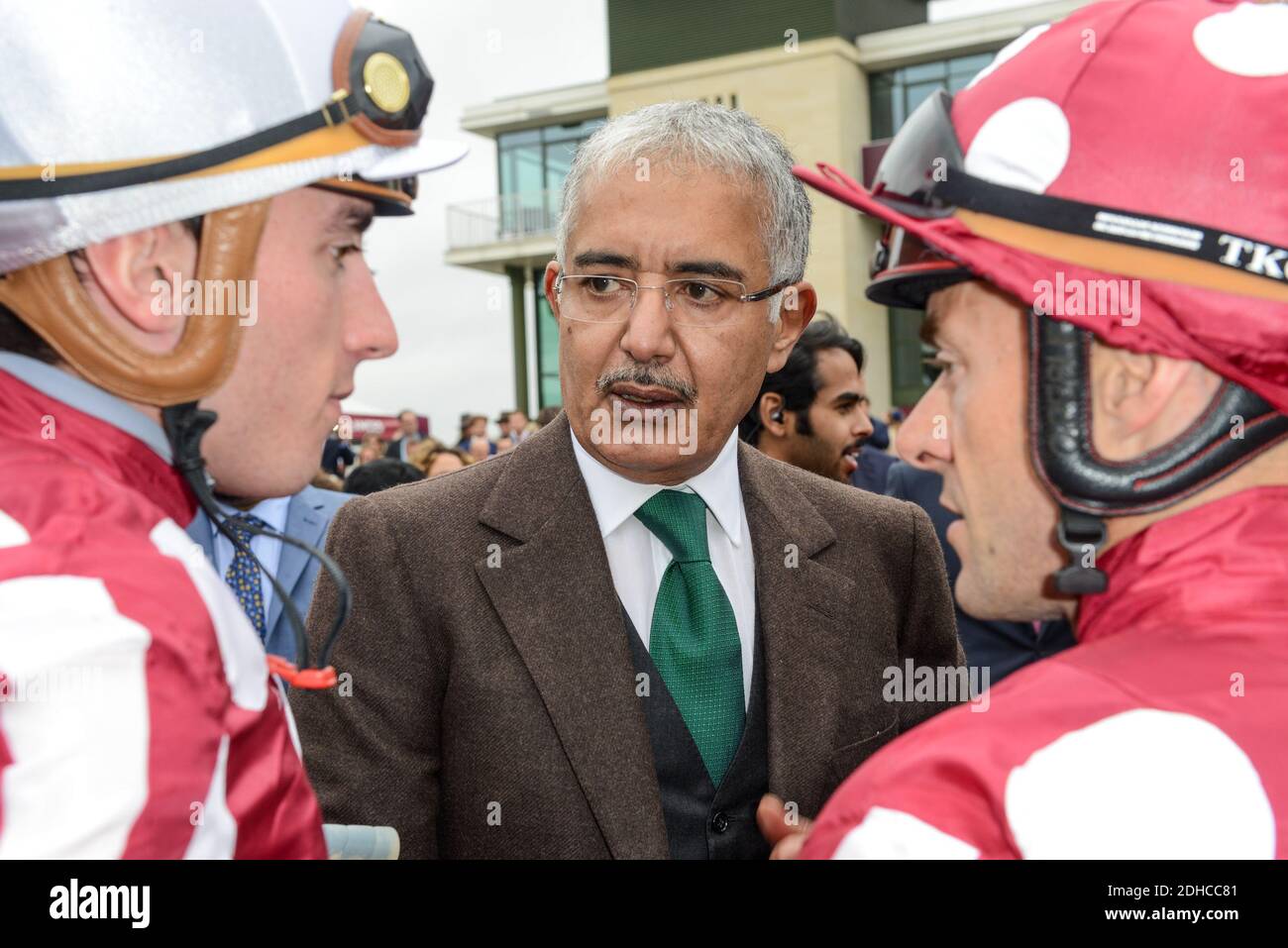 Qatari prince Sheikh Abdullah Bin Khalifa Al Thani attends 'Qatar Prix ...