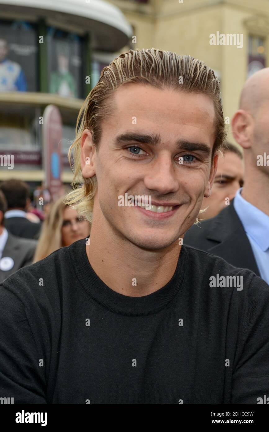 French football player Antoine Griezmann attends 'Qatar Prix de l'Arc ...