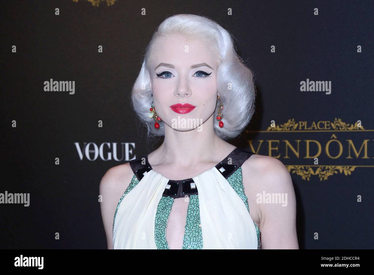 Mosh attending the Vogue Party as part of Paris Fashion Week Spring ...