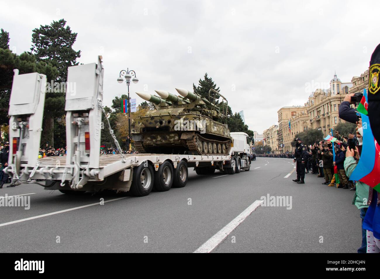 Armenian air force missile system captured by Azerbaijan Army. 2K12 Kub ...