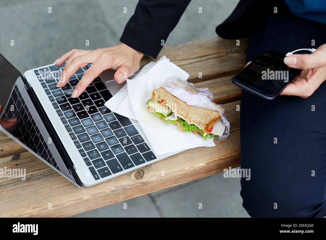Bus passenger laptop hi-res stock photography and images - Alamy