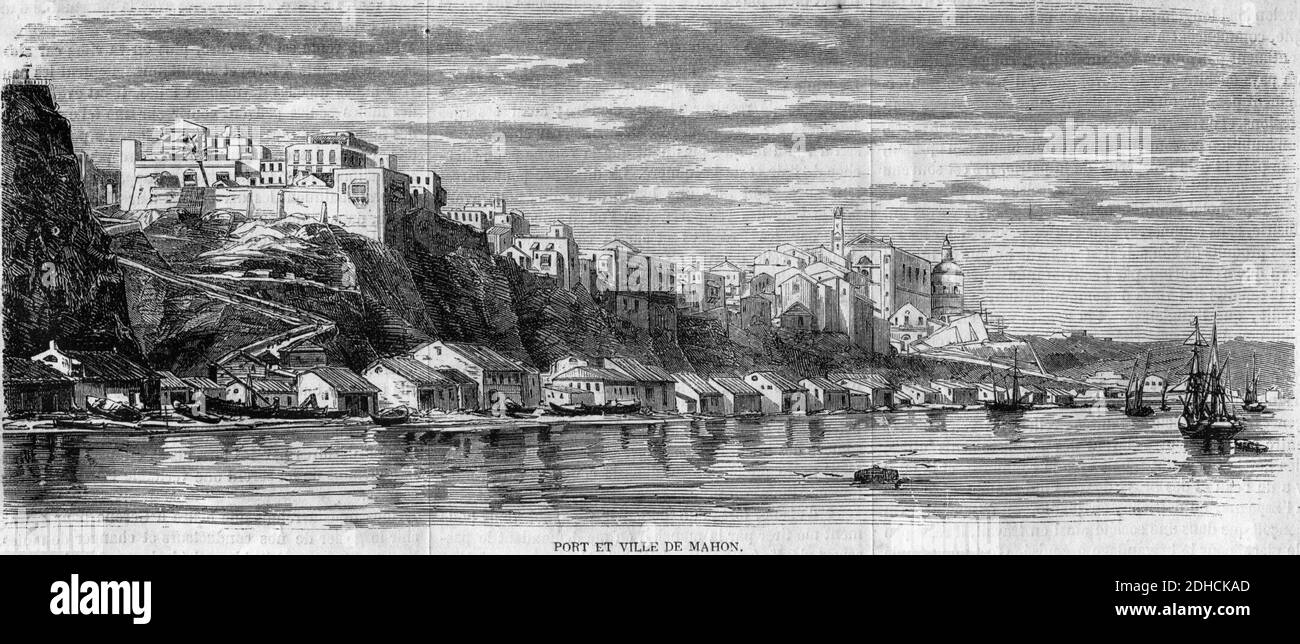 Historic mahon architecture Black and White Stock Photos & Images - Alamy