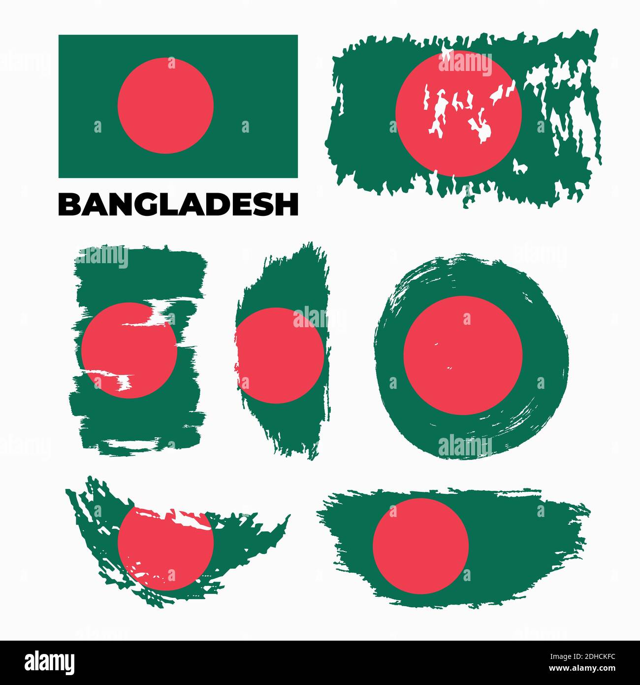 Vector of Independence Day with Bangladesh Flags Stock Vector Image ...