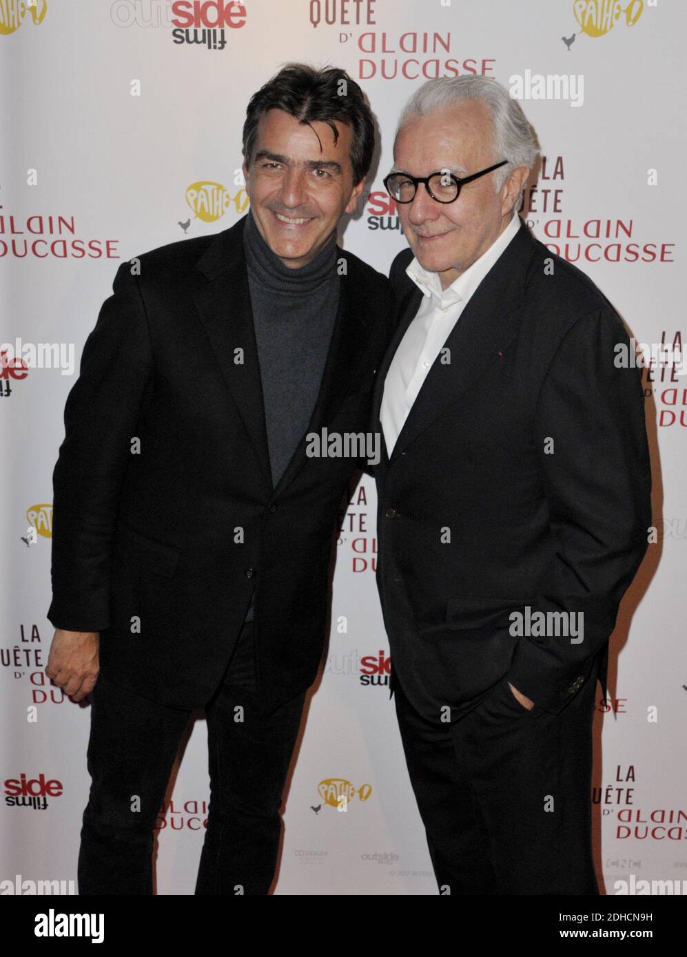 Alain Ducasse attending the "La Quete d'Alain Ducasse" Premiere ...