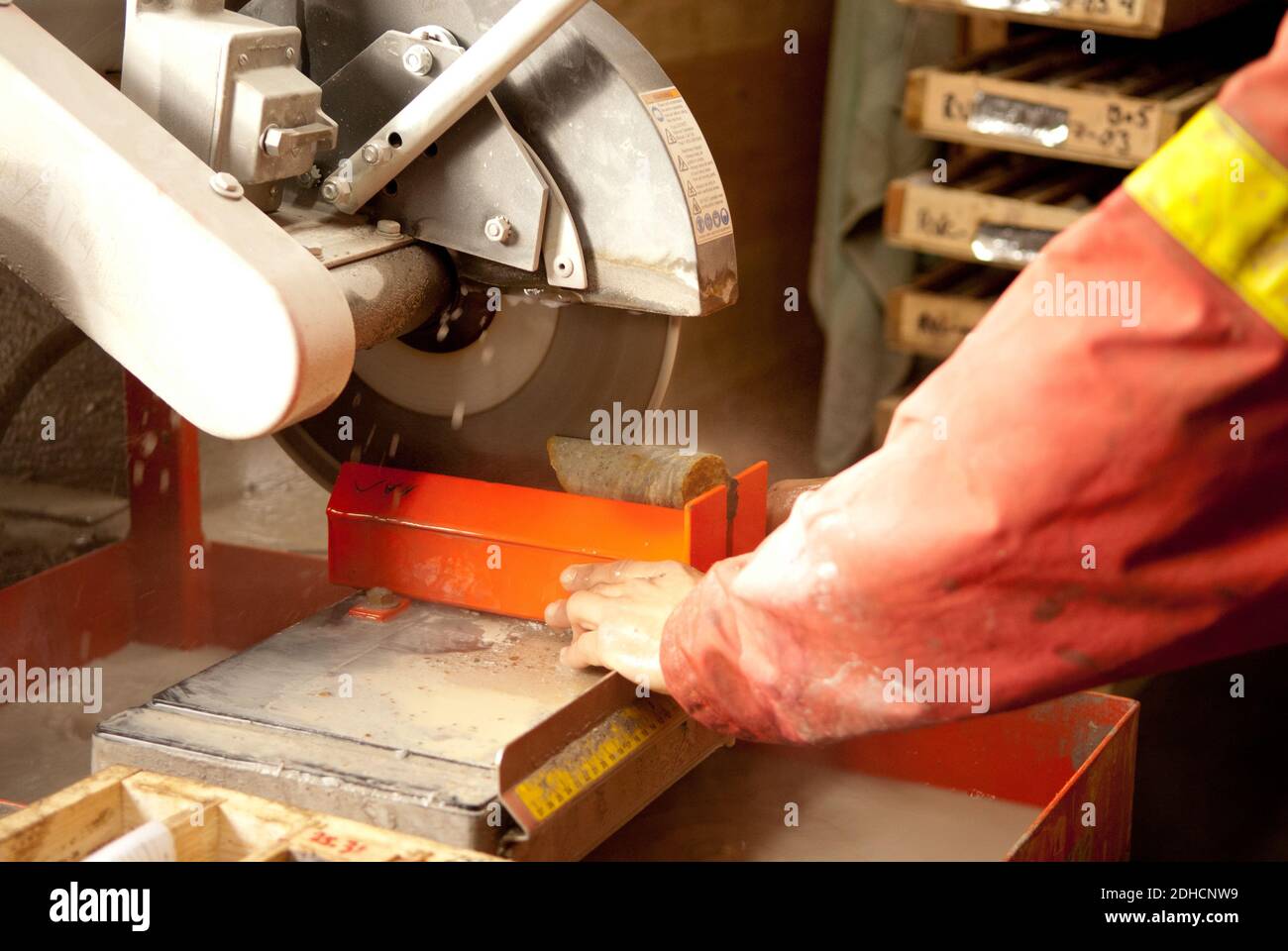 stock photo of core cutting for mining Stock Photo - Alamy