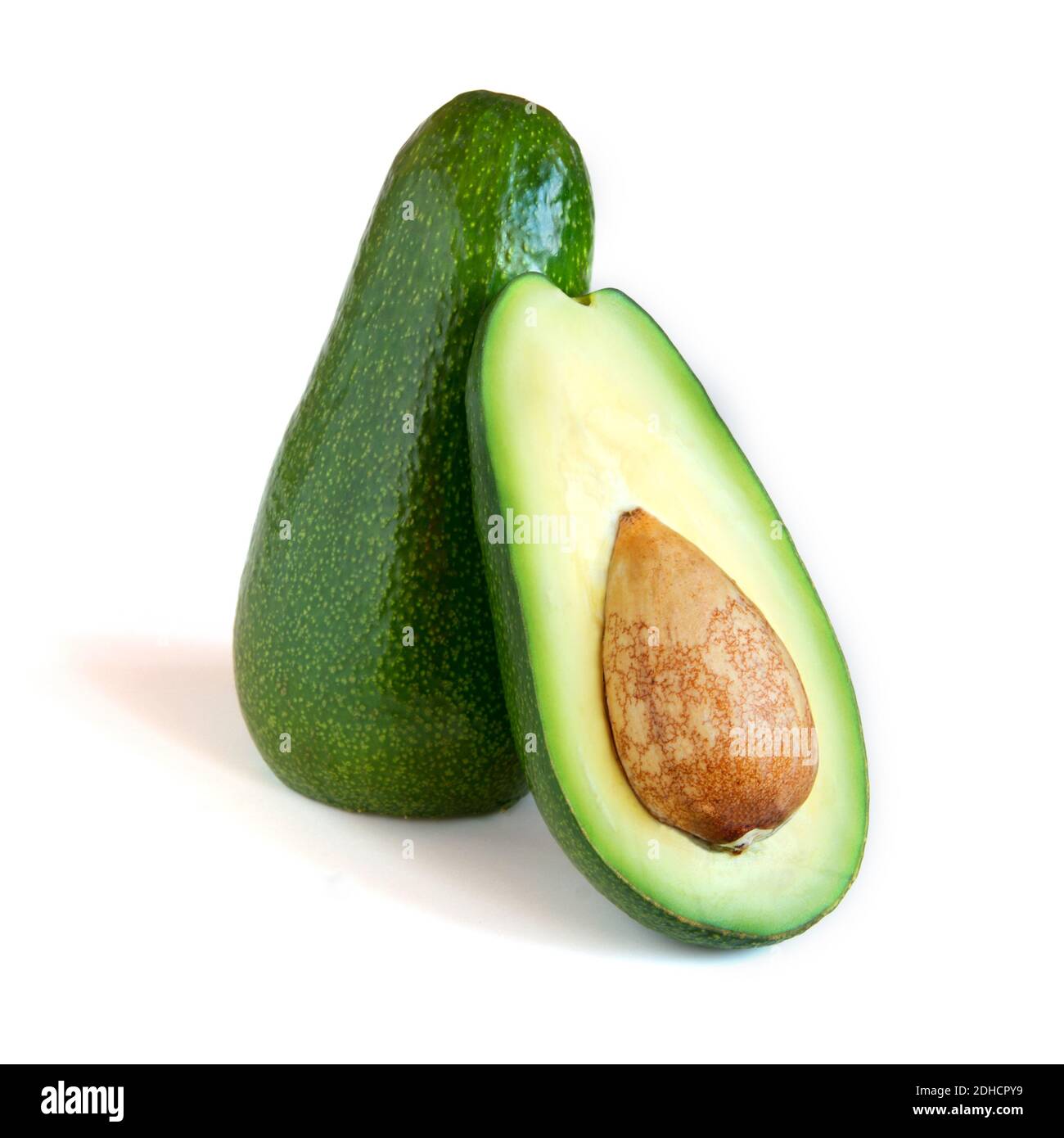 Fresh avocado cut Stock Photo - Alamy