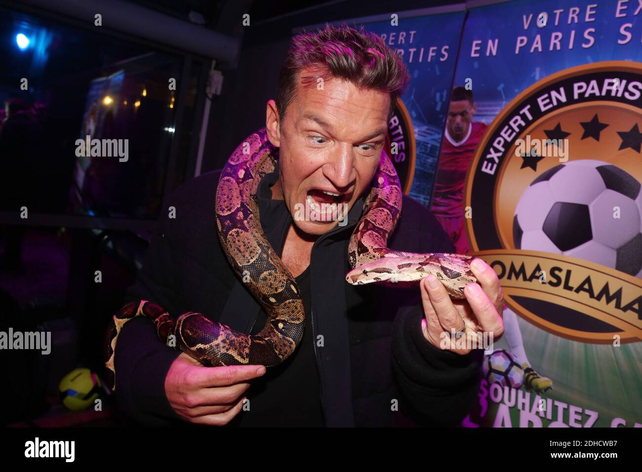 Exclusif - Benjamin Castaldi lors de la Soiree de lancement de la ...