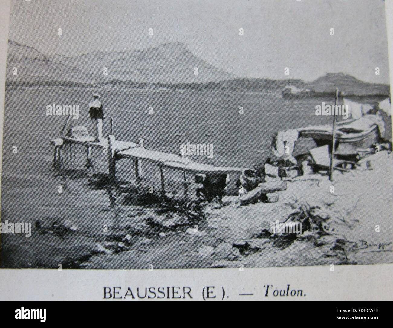 La rade de Toulon Stock Photo - Alamy