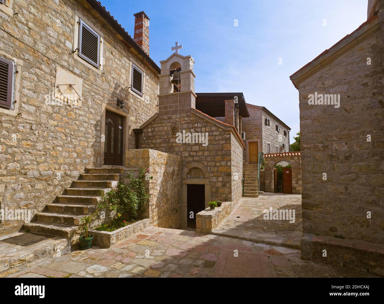 Rezevici Monastery near Budva - Montenegro Stock Photo - Alamy
