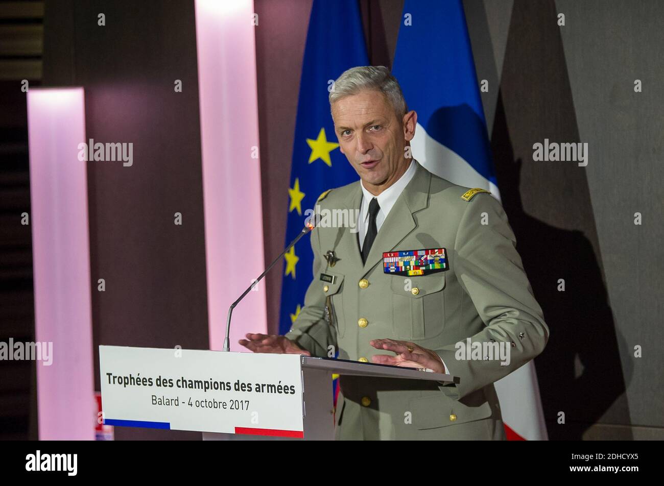 French chief of military staff General Francois Lecointre during the ...