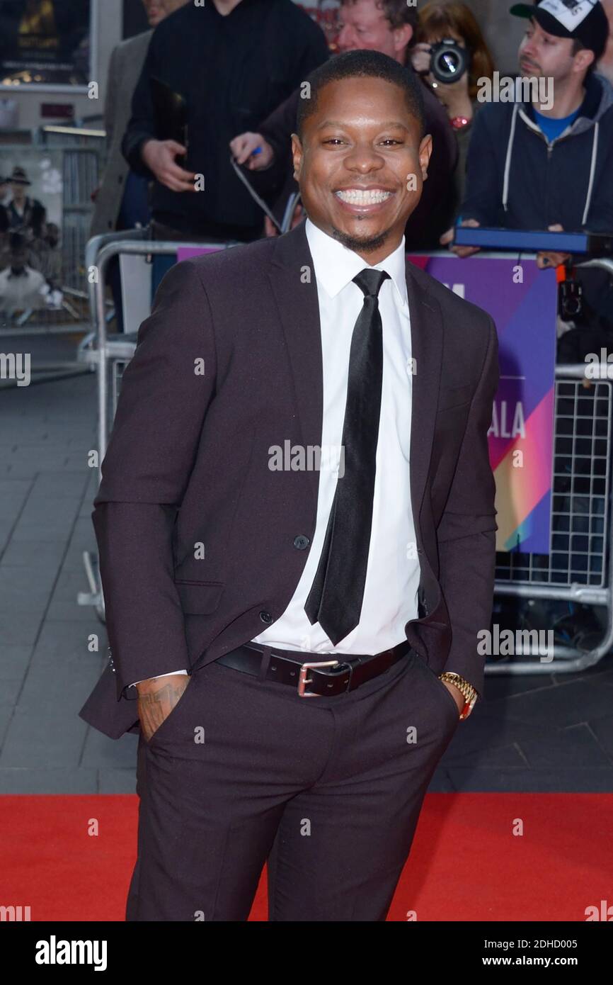 Jason Mitchell attending the Mudbound for the movie during the BFI ...