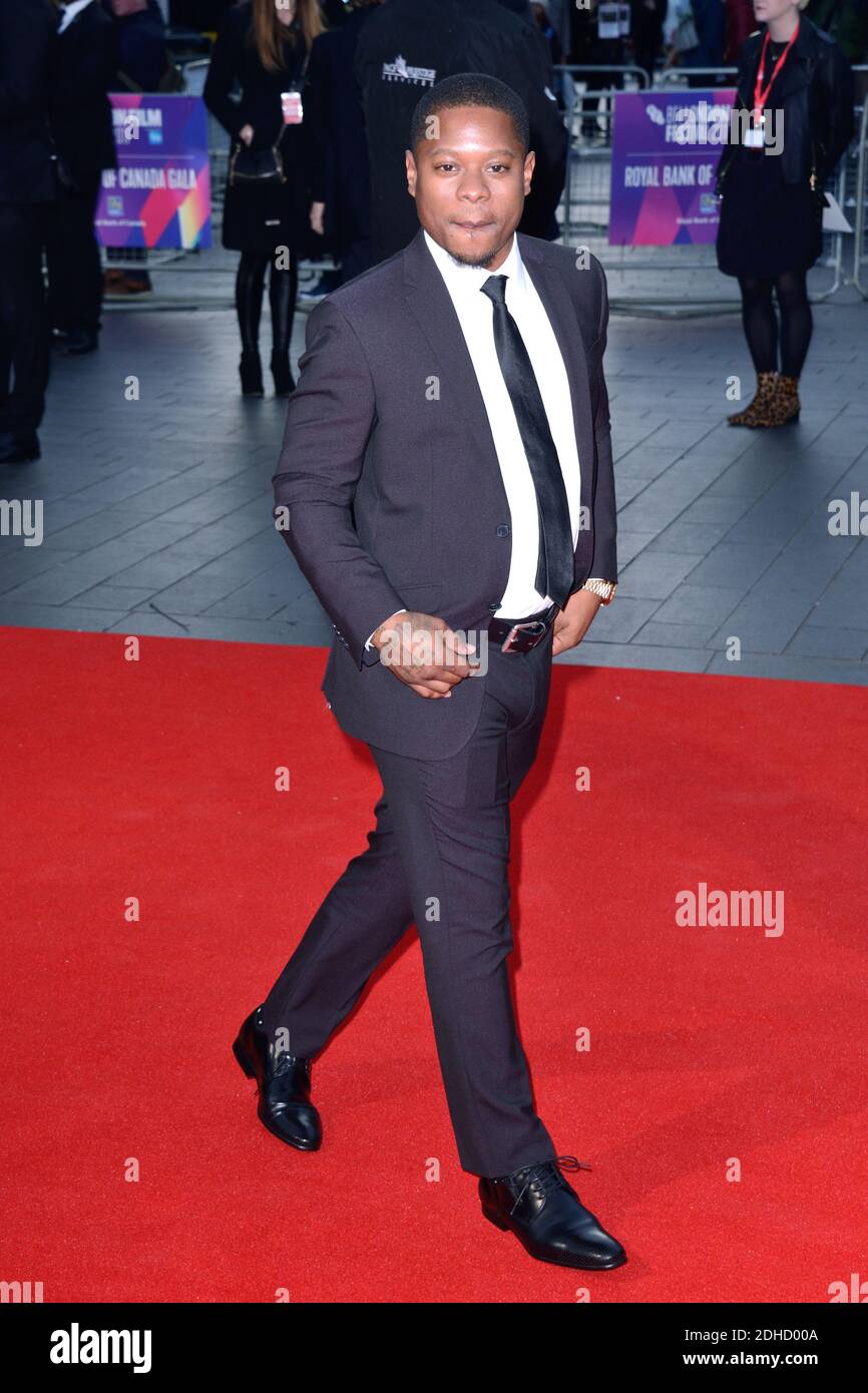 Jason Mitchell attending the Mudbound for the movie during the BFI ...