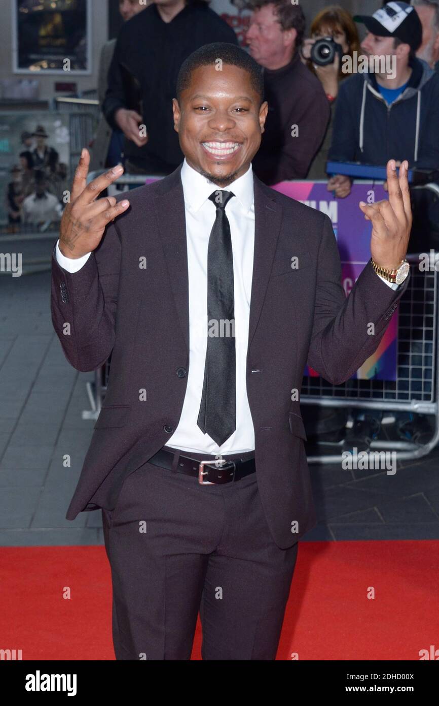 Jason Mitchell attending the Mudbound for the movie during the BFI ...